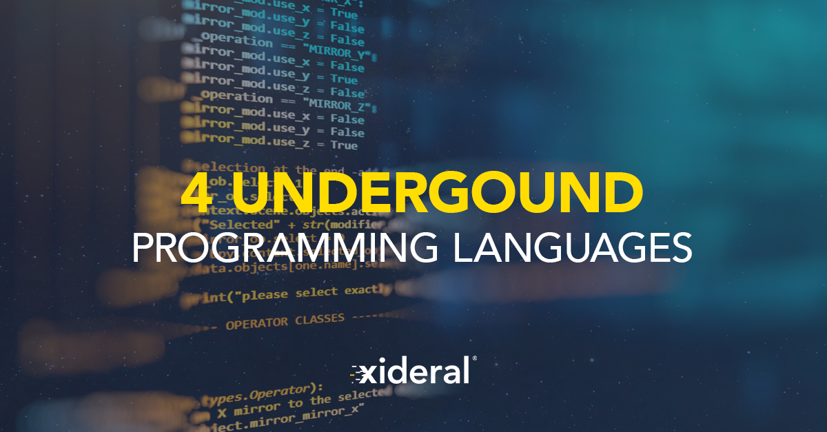 UNDERGOUND PROGRAMMING - Xideral