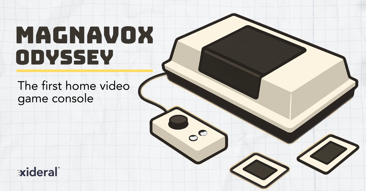 Magnavox Odyssey the first video game console - Xideral